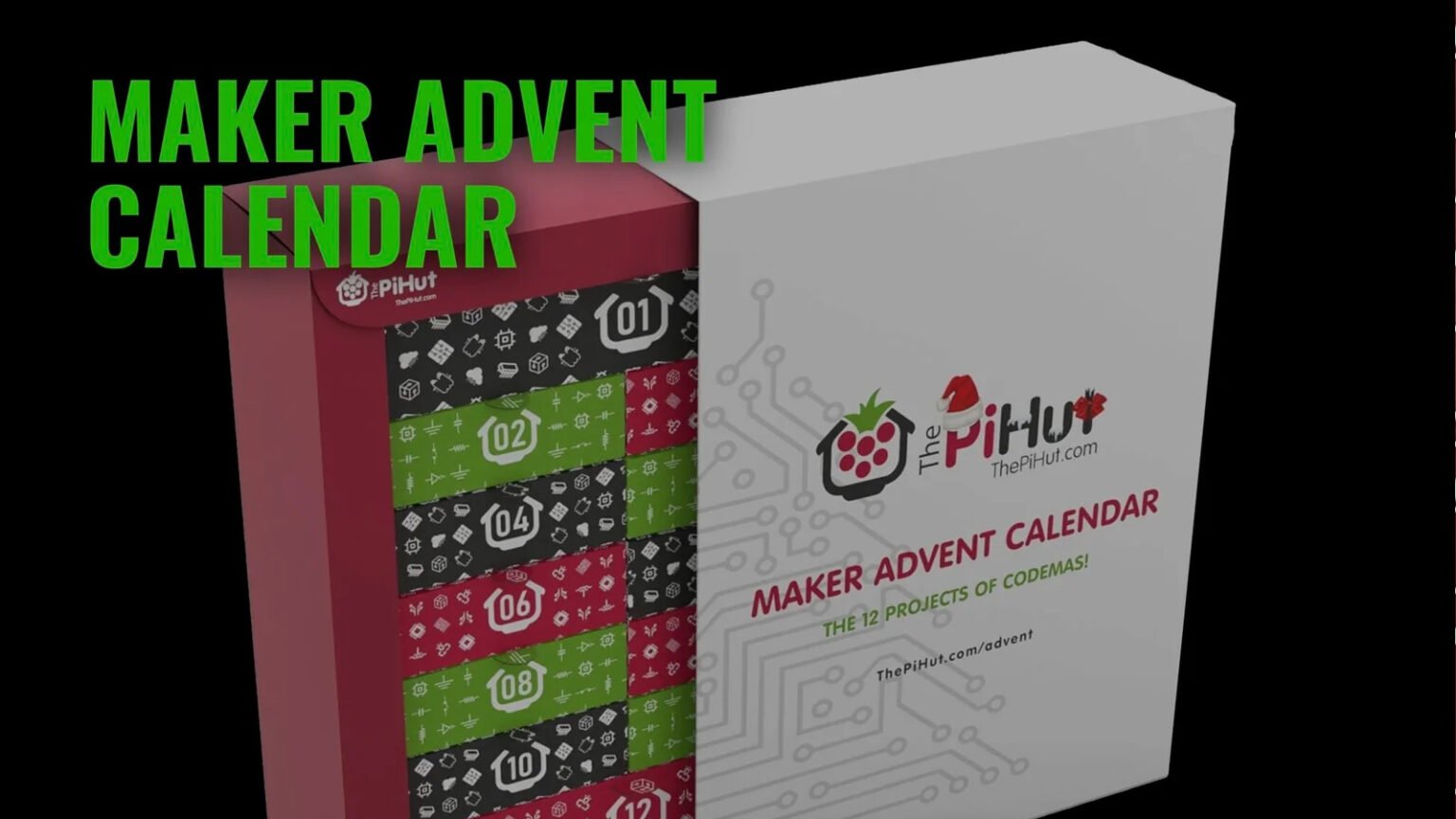 12 Projects of Codemas! – Maker Advent Calendar from The Pi Hut | Carl Rydings