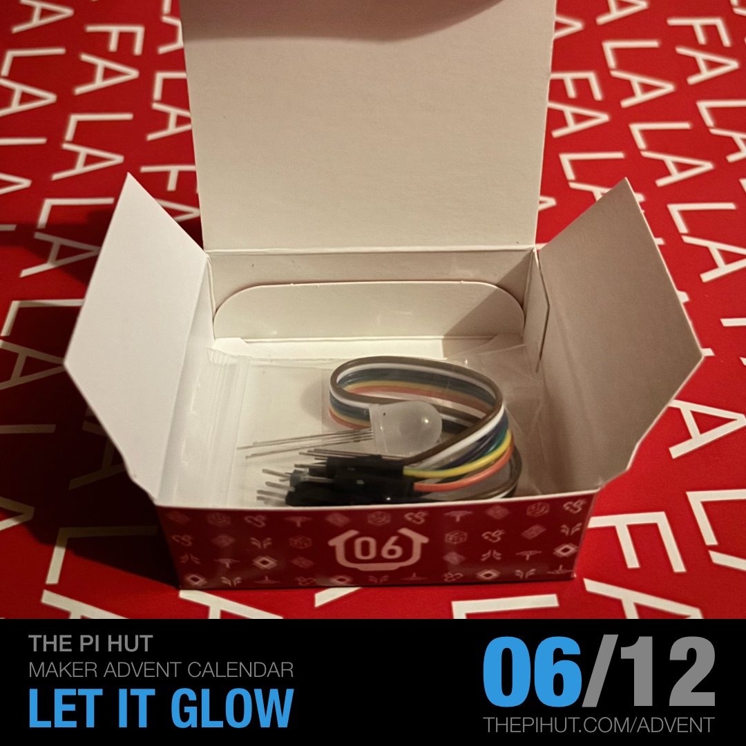 Let it Glow! Maker Advent Calendar from The Pi Hut | Carl Rydings