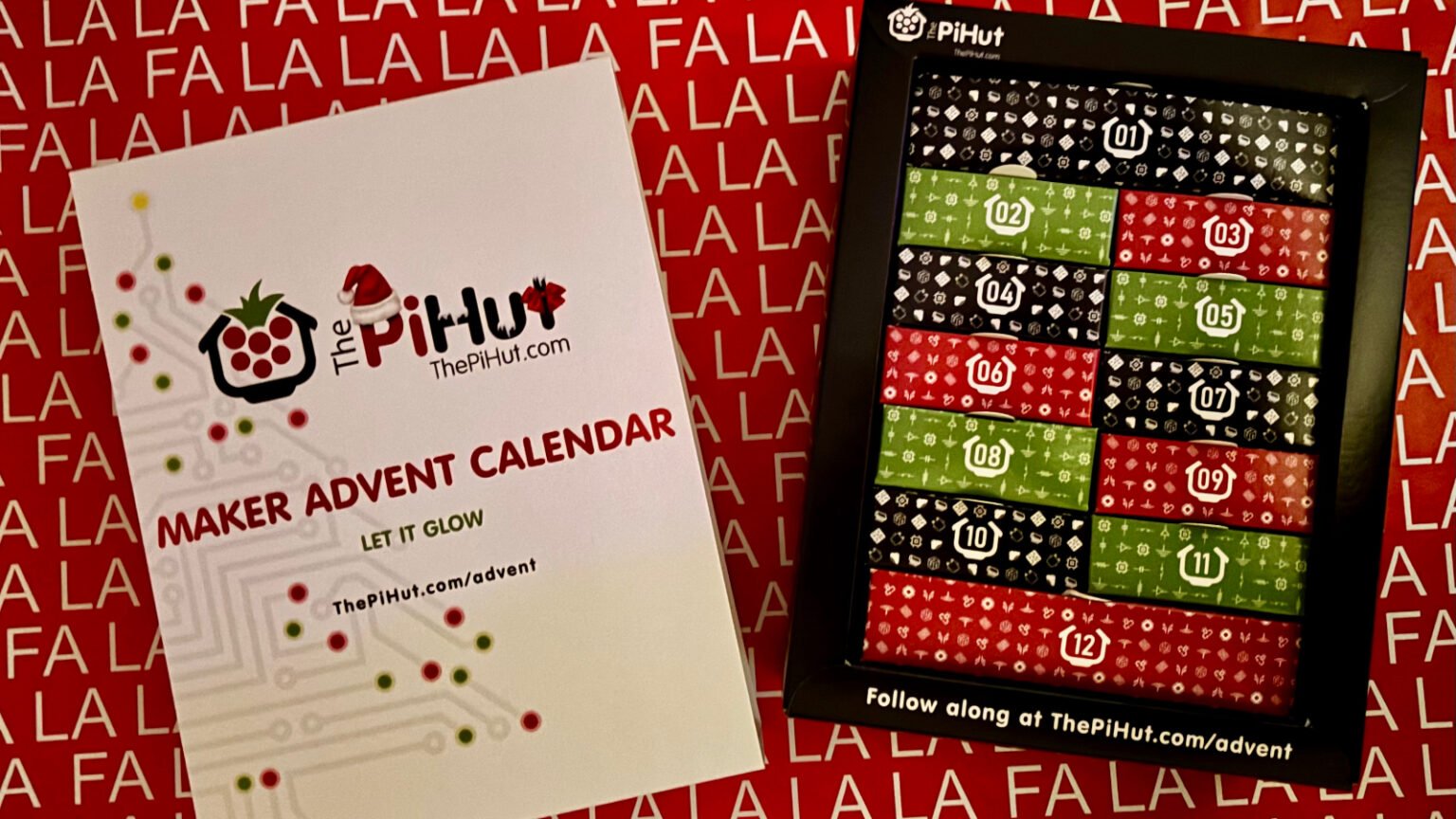 Let it Glow! Maker Advent Calendar from The Pi Hut | Carl Rydings